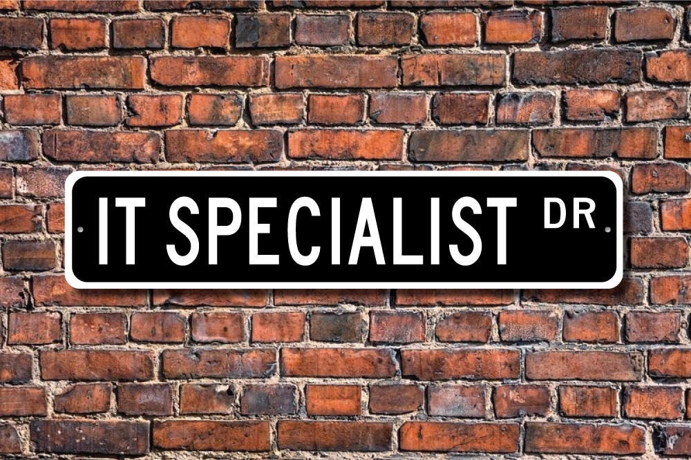 IT Specialist IT Specialist Gift IT Specialist Sign - Etsy