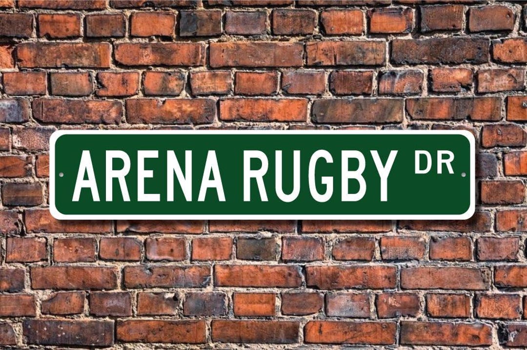 Arena Rugby, Arena Rugby Gift, Arena Rugby Sign, Arena Rugby Fan ...
