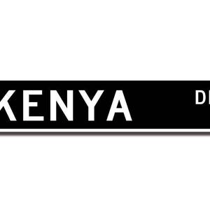 Kenya Sign, Kenya Gift, Kenya Souvenir Sign, Kenya Keepsake, Kenya Wall ...