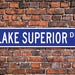 Lake Superior, Lake Superior Sign, Canada-usa Border Lake, Lake ...