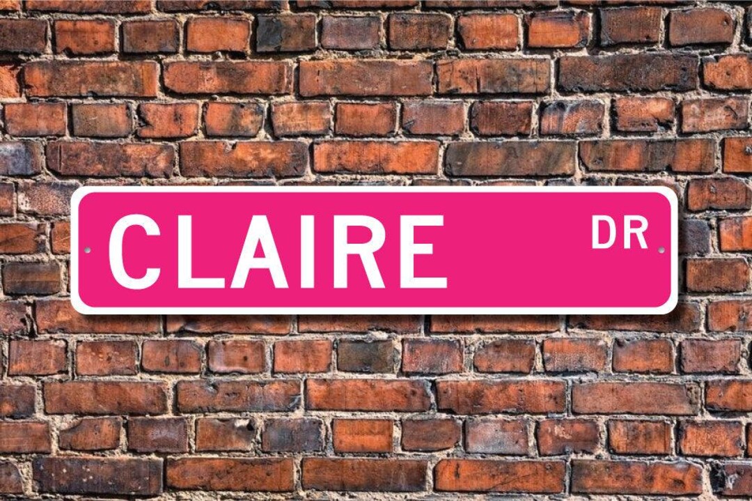 Claire, Claire Sign, Claire Lover, Claire Gift, Child Gift, Grandchild ...