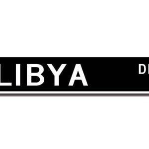 Libya Sign, Libya Gift, Libya Souvenir Sign, Libya Keepsake, Libya Wall ...