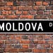 Moldova, Moldova Gift, Moldova Sign, Souvenir Sign, Moldova Native ...