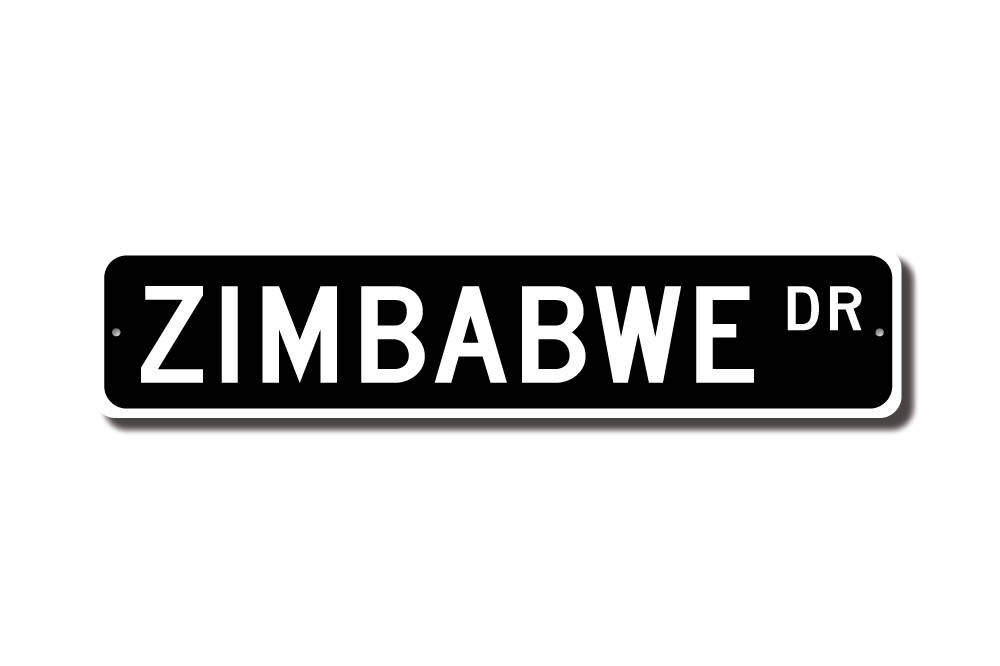 Zimbabwe Zimbabwe Gift Zimbabwe Sign Zimbabwe Souvenir - Etsy