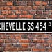 Chevelle SS 454, Chevrolet Chevelle SS 454 Sign, Chevelle SS 454 Gift ...