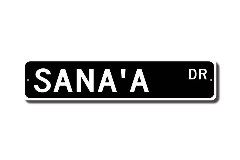 Sana'a Sana'a Sign Sana'a Gift Sana'a - Etsy