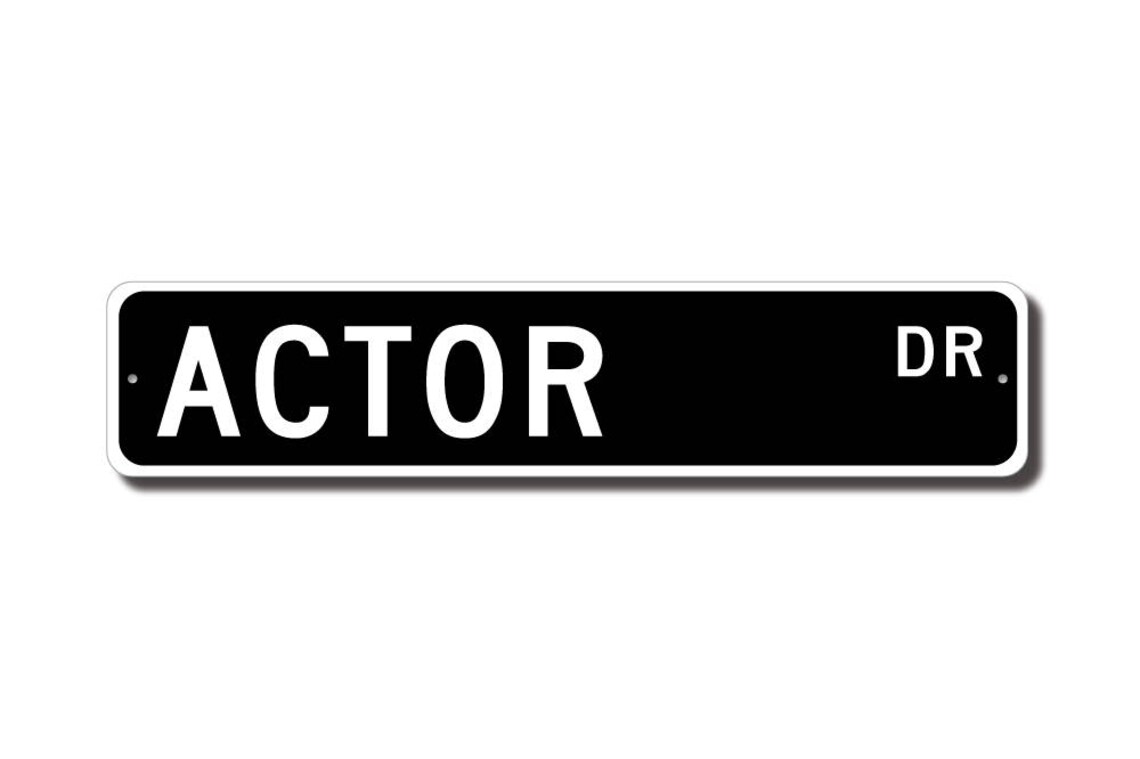 Actor Gift Actor Decor Actor Sign Gift for Actor Sign for | Etsy