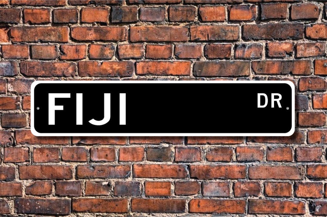 Fiji Sign, Fiji Decor, Fiji Gift, Fiji Souvenir, Fiji Keepsake, Fiji ...