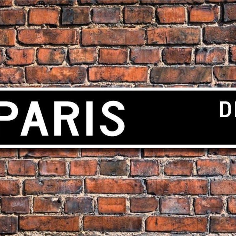 Paris Signs - Etsy
