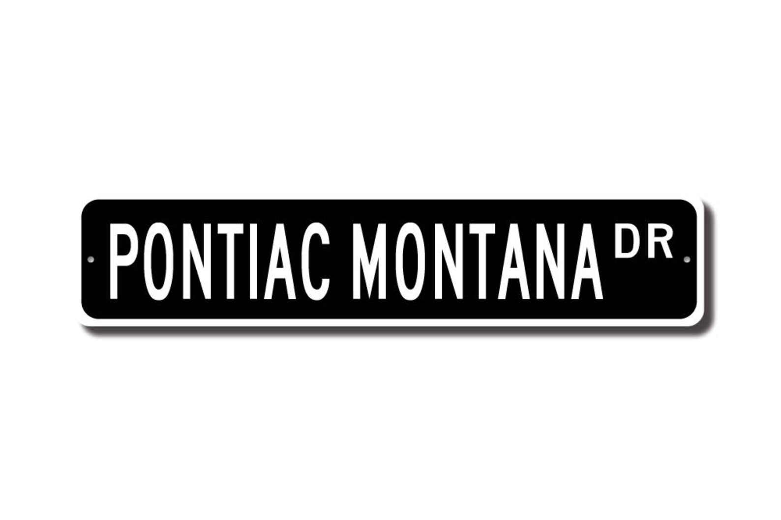 Montana Pontiac Montana Sign Pontiac Montana Gift Vintage - Etsy