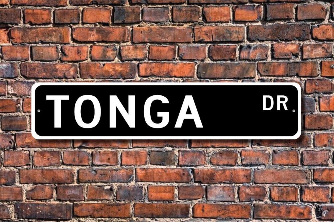 Tonga, Tonga Gift, Tonga Sign, Tonga Souvenir, Tonga Native, Tonga ...