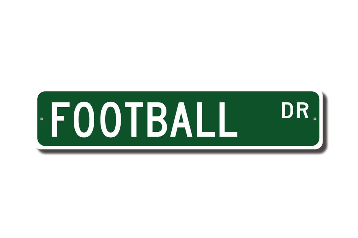 Football Football Sign Football Fan Football Gift Football - Etsy