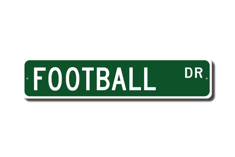Football Football Sign Football Fan Football Gift Football - Etsy