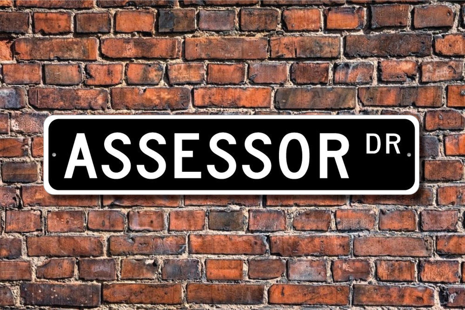 Assessor Assessor Gift Assessor sign Assessor decor Sign | Etsy