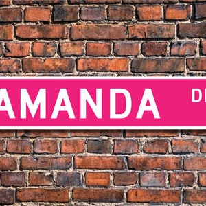 Amanda Amanda Sign Amanda Lover Amanda Gift Child Gift - Etsy