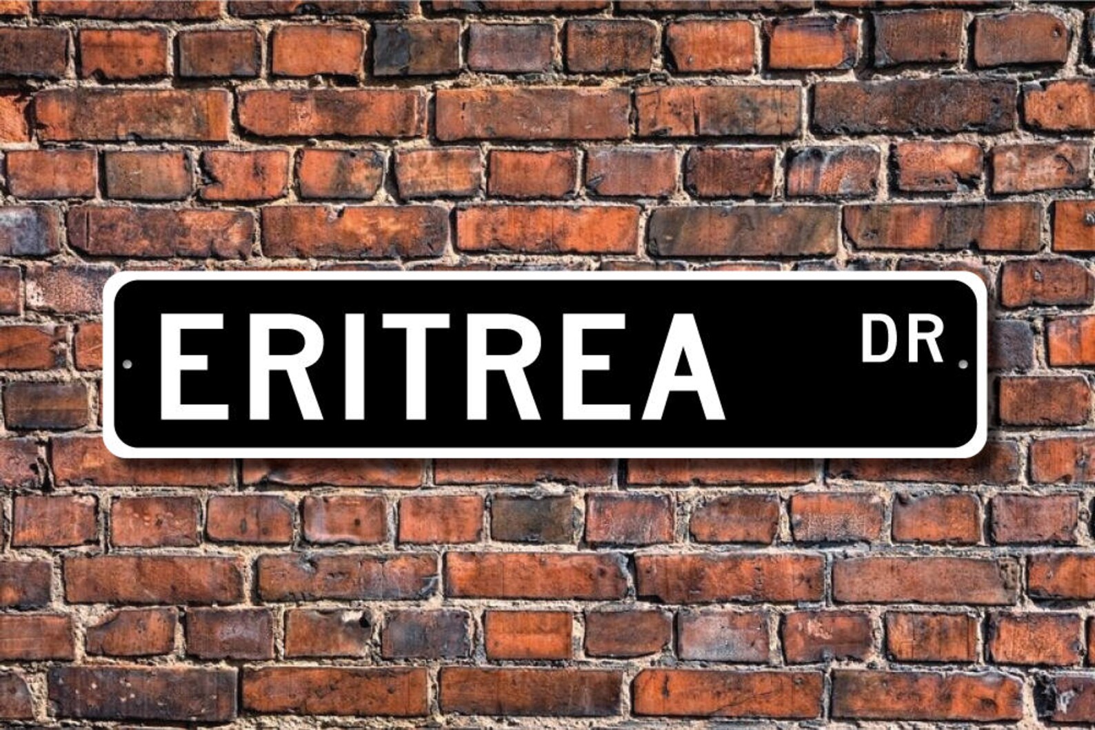 Eritrea Sign Eritrea Wall Decor Eritrea Gift Eritrea - Etsy