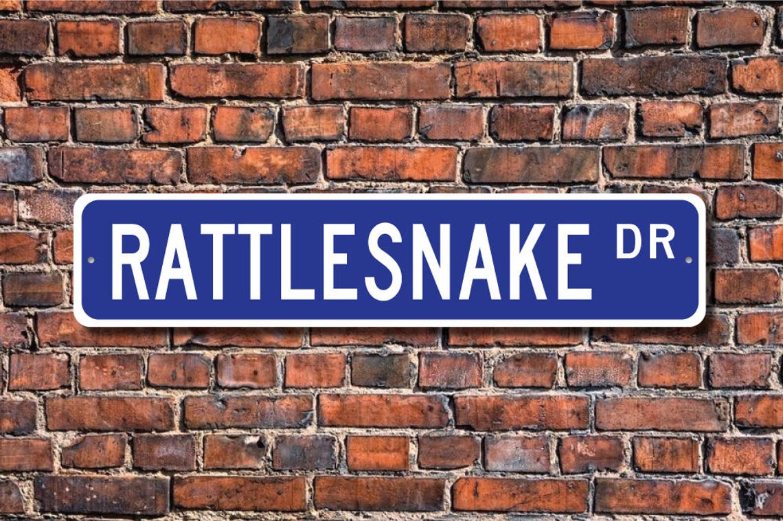 Rattlesnake Rattlesnake Gift Rattlesnake Sign Rattlesnake - Etsy