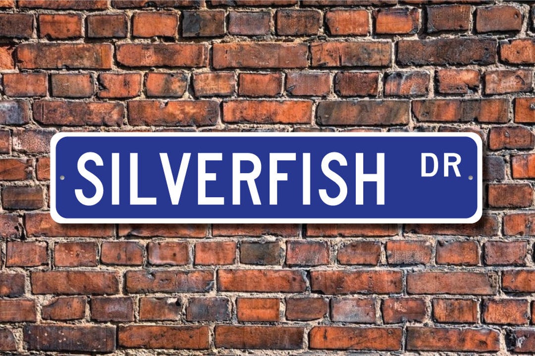 Silverfish, Silverfish Gift, Silverfish Sign, Silverfish Decor ...
