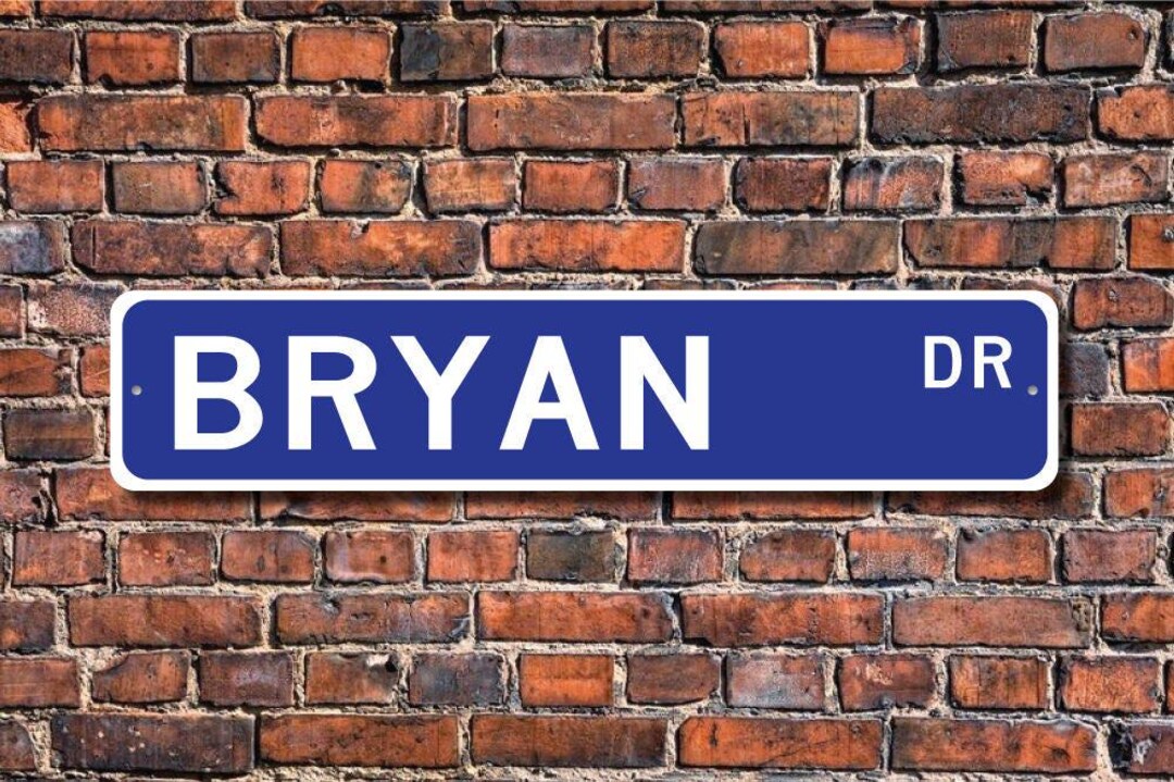 Bryan, Bryan Sign, Bryan Gift, Bryan Fan, Child Gift, Grandchild Gift ...
