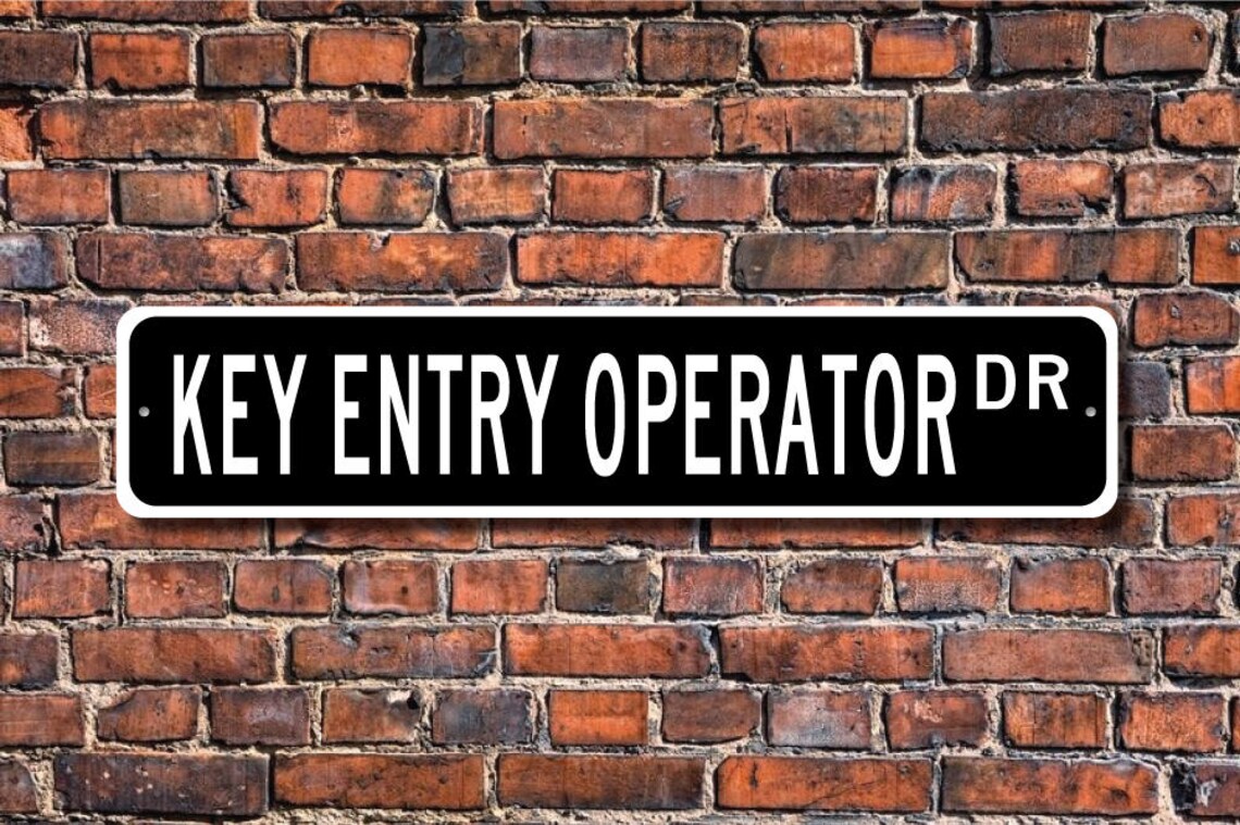 Key Entry Operator Key Entry Operator Gift Key Entry - Etsy