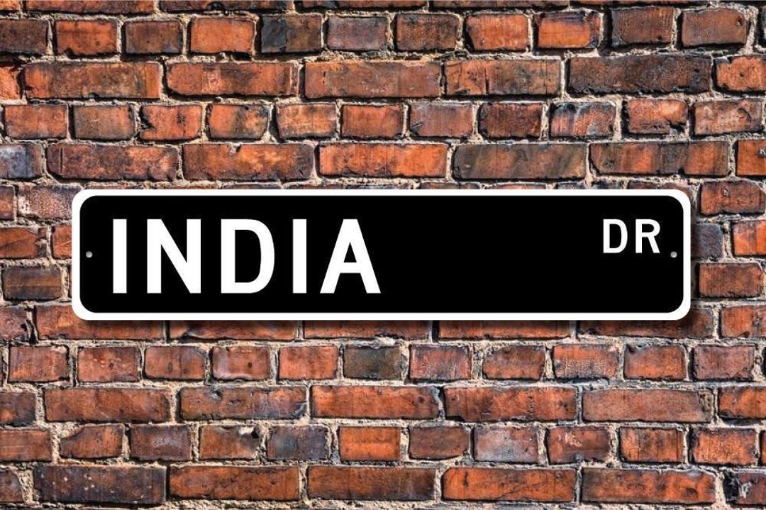 India Sign, India Wall Decor, India Gift, India Souvenir Sign, India ...