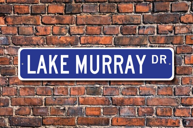 Lake Murray Lake Murray Sign Lake Murray Gift South - Etsy
