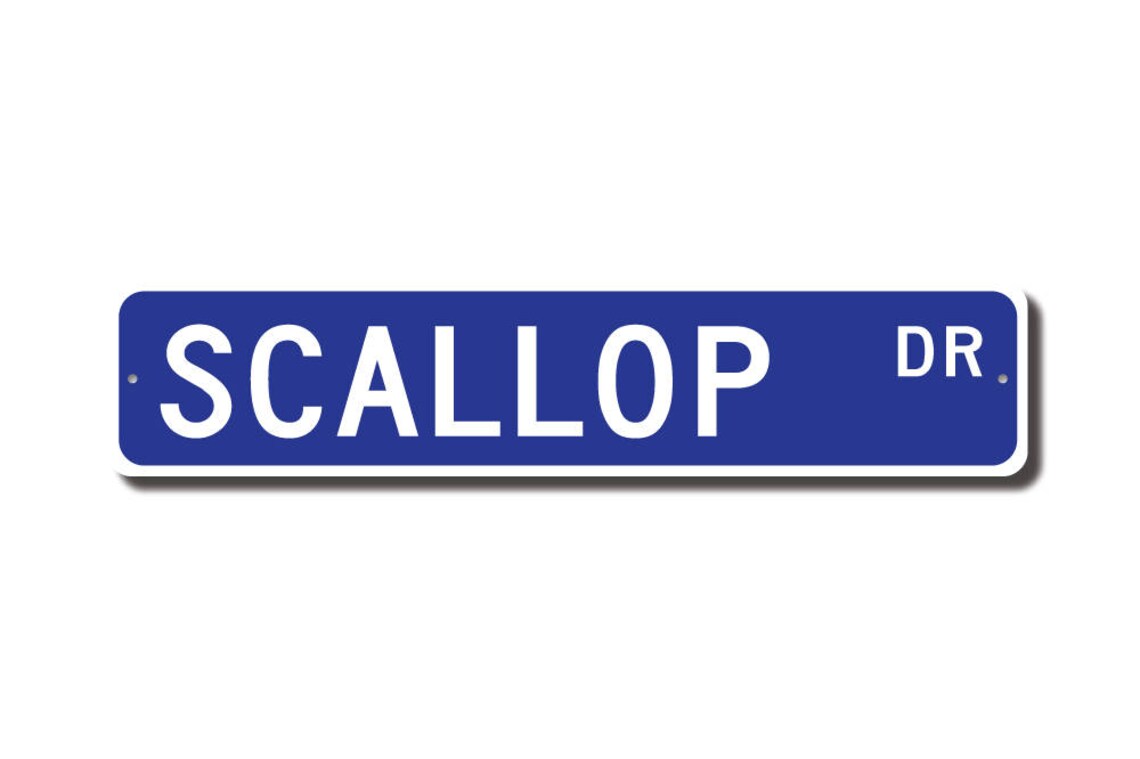 Scallop Scallop Gift Scallop Sign Scallop Decor Scallop - Etsy