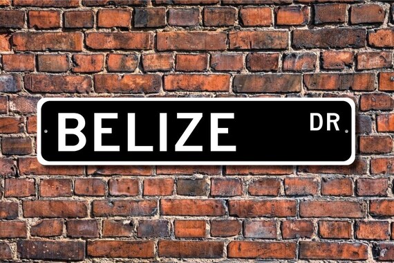 Belize Sign Belize Gift Belize Keepsake Belize Wall Decor | Etsy