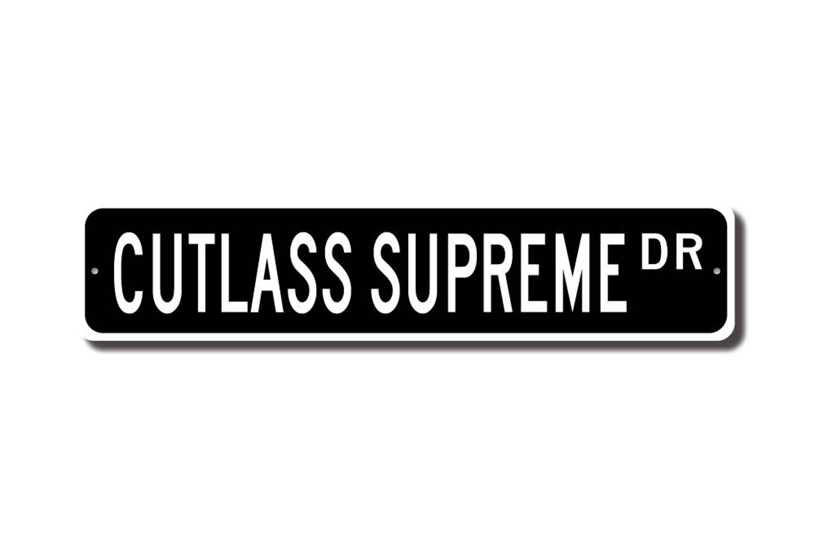 Cutlass Supreme Oldsmobile Cutlass Supreme Sign Oldsmobile - Etsy