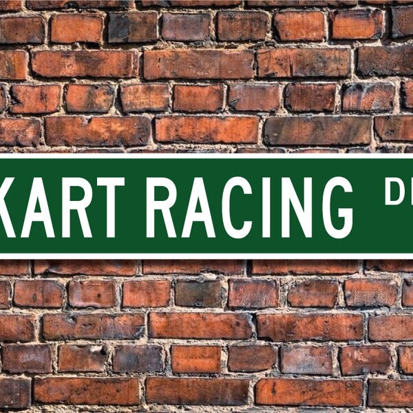 Kart Racing Sign - Etsy