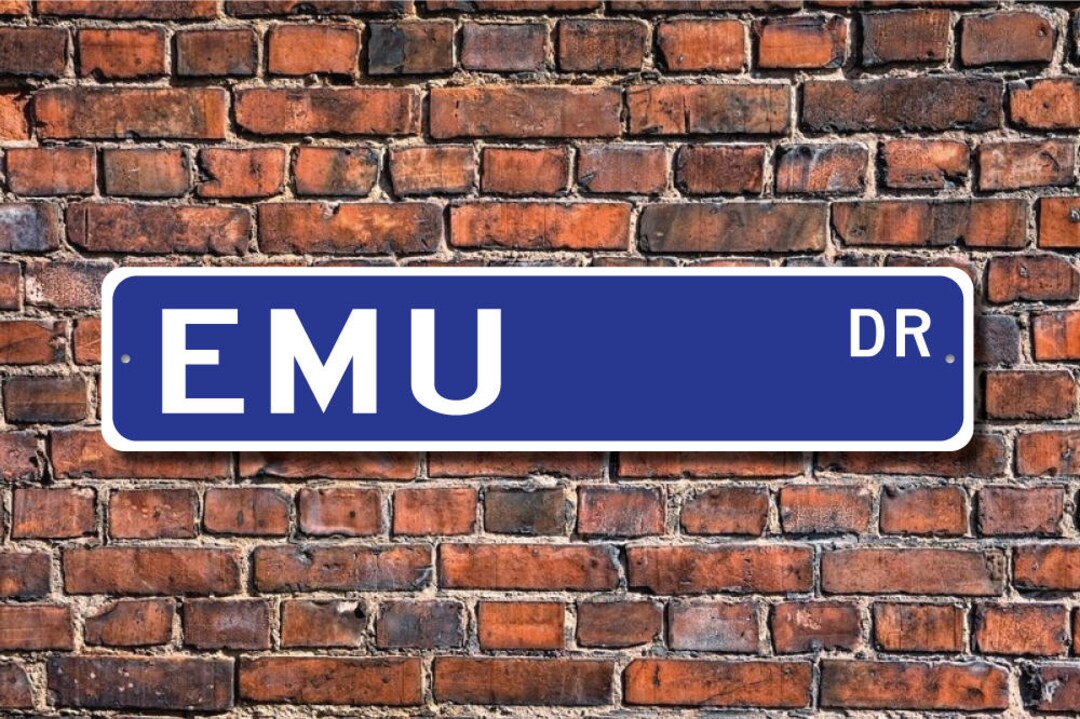 Emu, Emu Gift, Emu Sign, Emu Decor, Emu Lover, Emu Expert, Native to ...