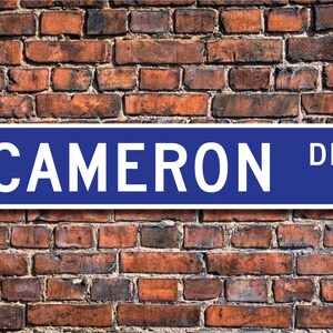 Cameron, Cameron Sign, Cameron Gift, Cameron Fan, Child Gift ...