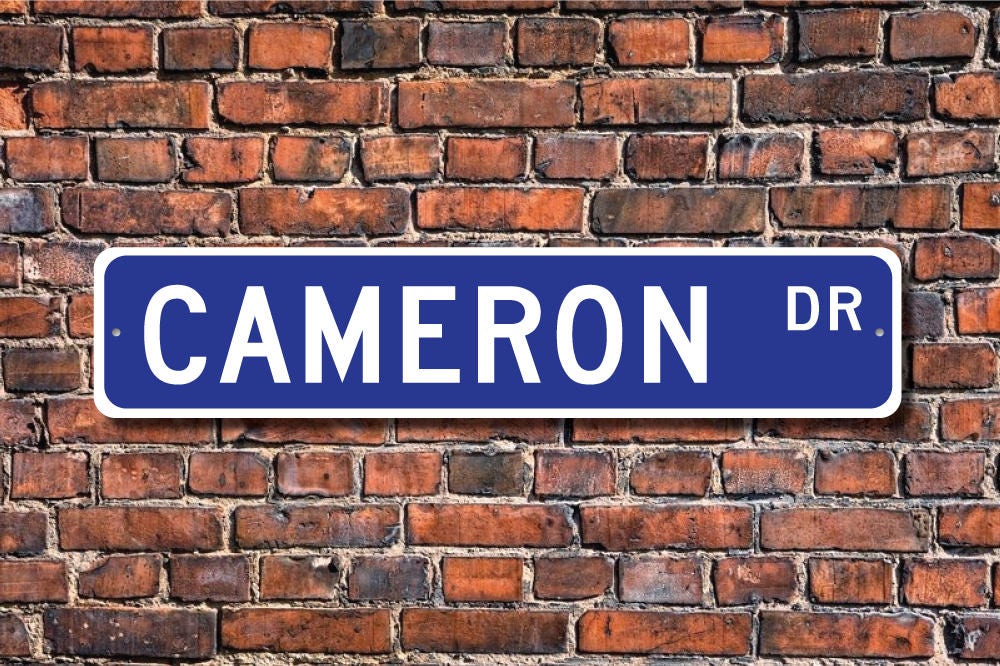 Cameron Cameron Sign Cameron Gift Cameron Fan Child Gift - Etsy