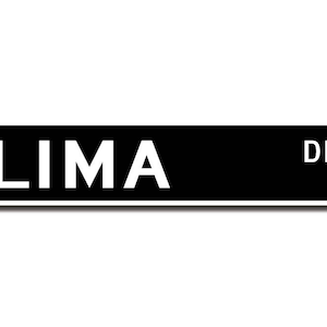 Lima, Lima Sign, Lima Gift, Lima Visitor, Lima Souvenir, Peru Capital ...