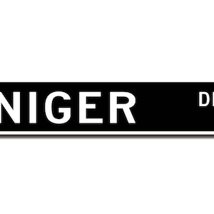 Niger, Niger Gift, Niger Sign, Souvenir Sign, Niger Native, Vacation ...
