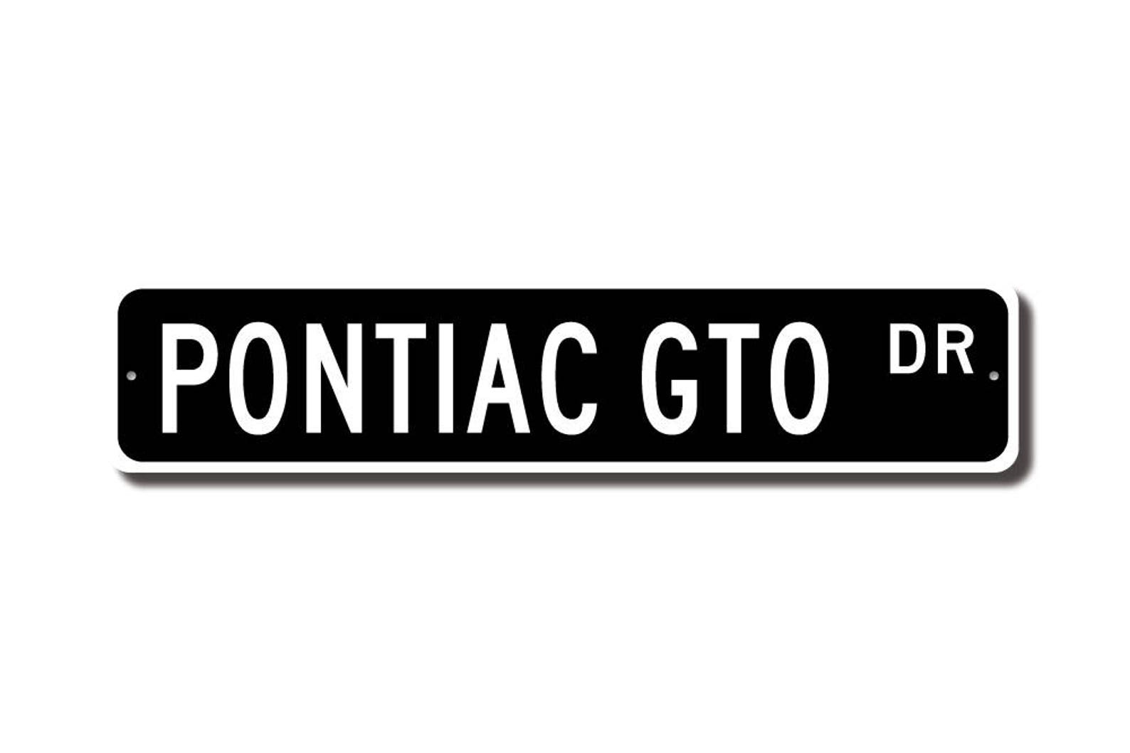 GTO Pontiac GTO Sign GTO Owner Gift Vintage Car Pontiac - Etsy