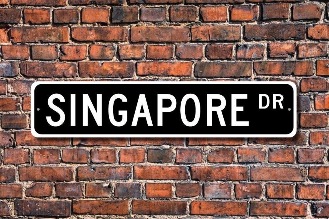Singapore, Singapore Gift, Singapore Sign, Souvenir, Singapore Native ...