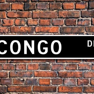 Congo Sign, Congo Wall Decor, Congo Souvenir Sign, Congo Keepsake ...
