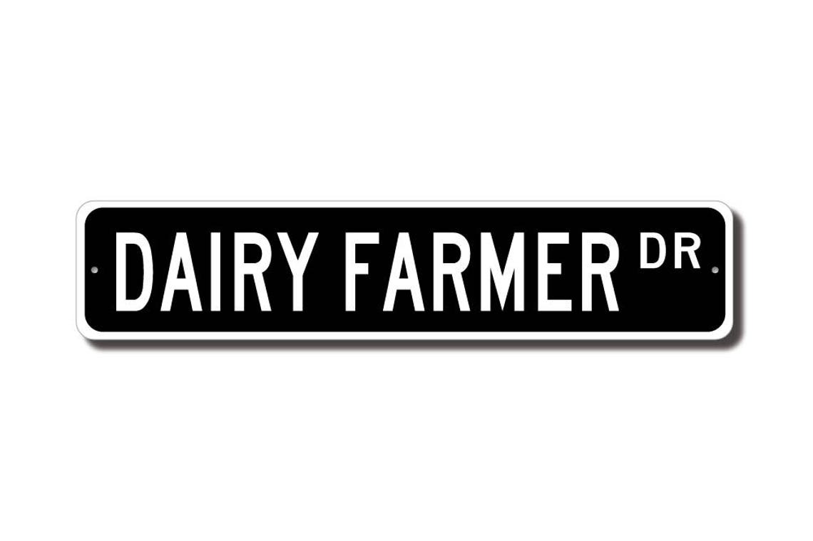 Dairy Farmer Dairy Farmer Gift Dairy Farmer Sign Gift for | Etsy