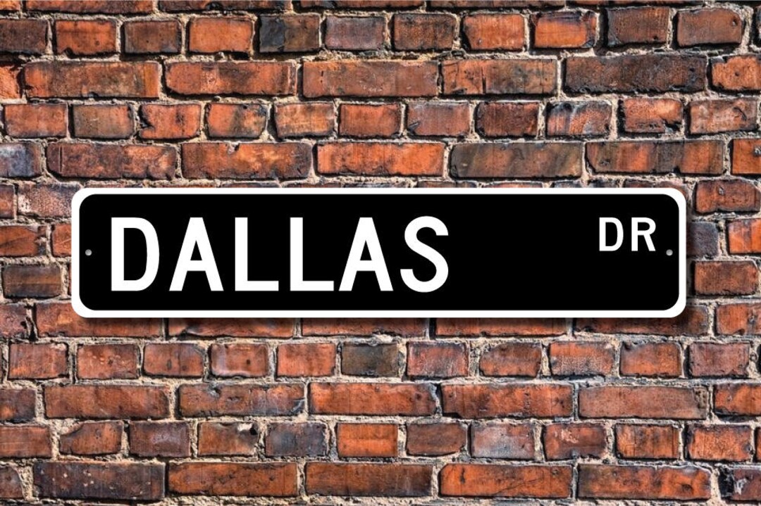 Dallas, Dallas Gift, Dallas Sign, Dallas Visitor Souvenir, Dallas ...
