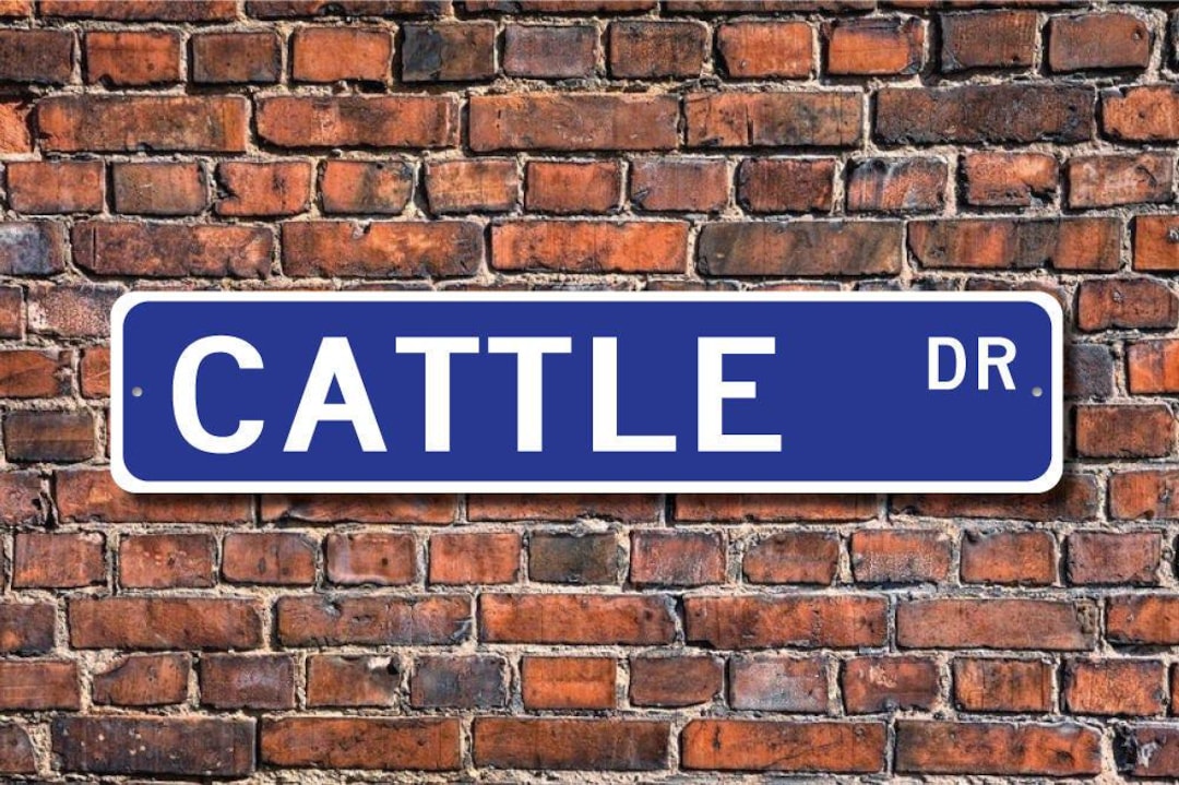 Cattle, Cattle Gift, Cattle Sign, Cattle Decor, Ranch Sign, Farm Sign ...