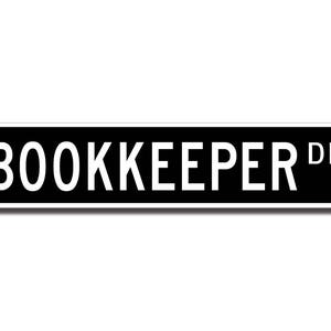 Bookkeeper Bookkeeper Gift Bookkeeper Sign Bookkeeper - Etsy