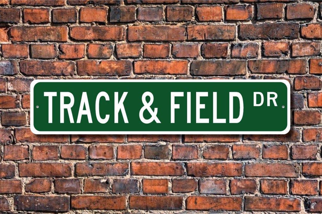 Track & Field, Track and Field Sign, Track and Field Fan, Track and ...