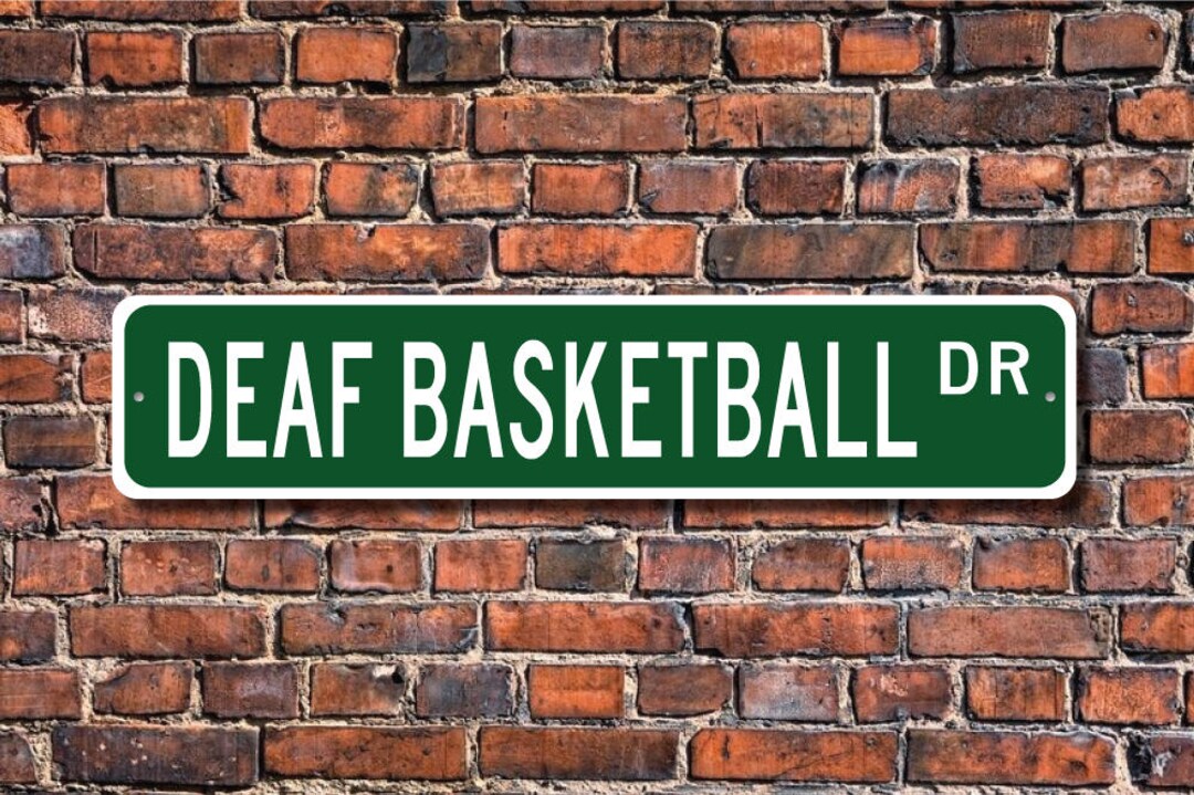 Deaf Basketball, Deaf Basketball Sign, Deaf Basketball Fan, Deaf ...