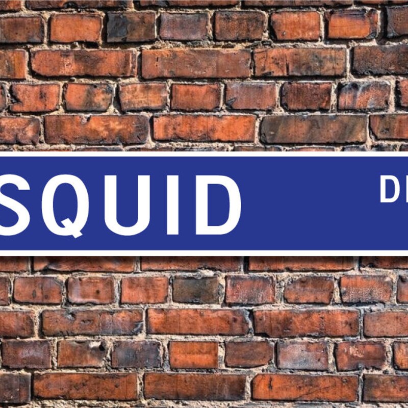 Squid - Etsy