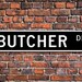 Butcher, Butcher Gift, Butcher Sign, Butcher Decor, Gift for Butcher ...