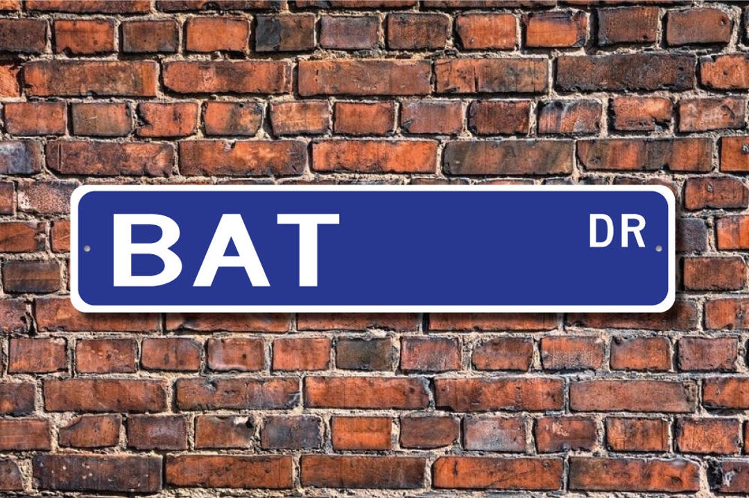 Bat, Bat Gift, Bat Sign, Bat Decor, Bat Lover, Cave Dweller, Halloween ...