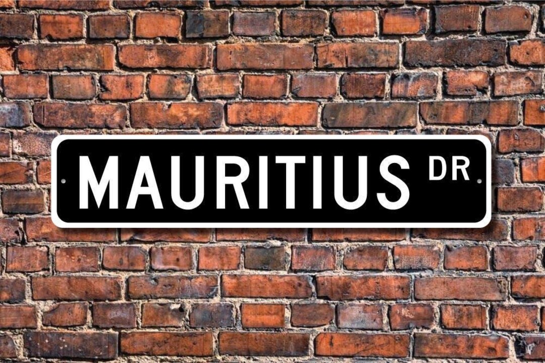 Mauritius, Mauritius Gift, Mauritius Sign, Souvenir Sign, Mauritius ...