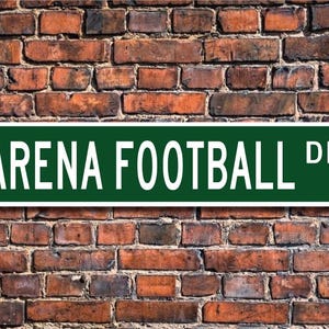Arena Football, Arena Football Gift, Arena Football Sign, Arena ...