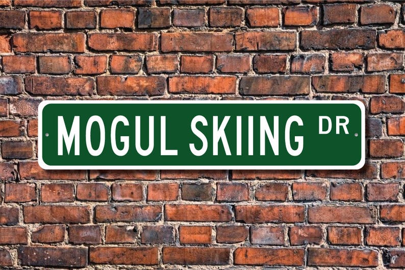 Mogul Skiing Mogul Skiing Sign Mogul Skiing Fan Mogul - Etsy